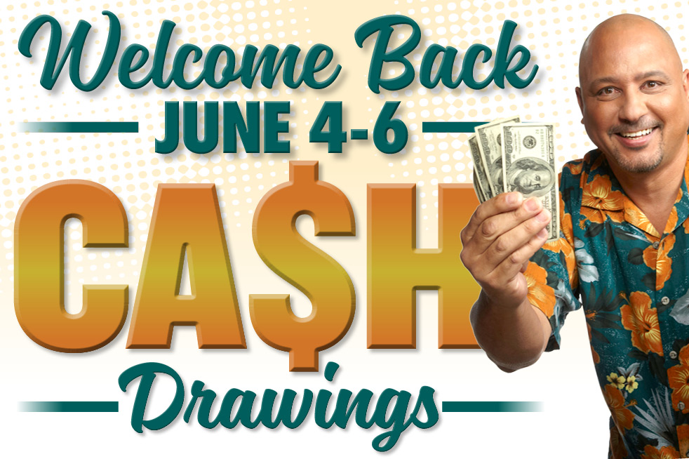 Welcome Back Cash Drawings - Las Vegas Hotels - Silverton Casino