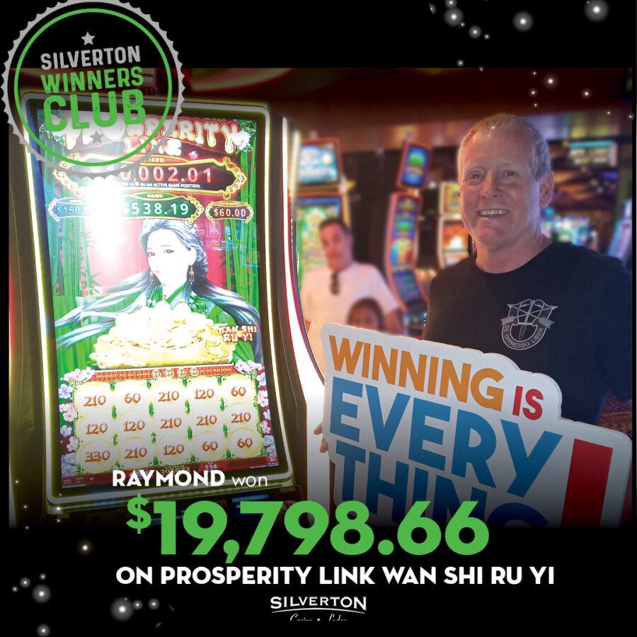 Silverton Winners Club | Las Vegas Casino Jackpots